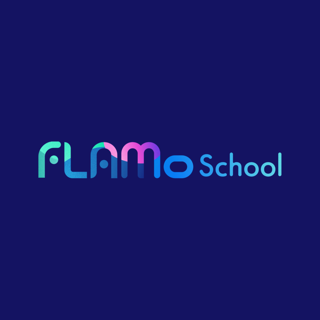 FLAMo School LOGO | 株式会社YUKASUKE Design